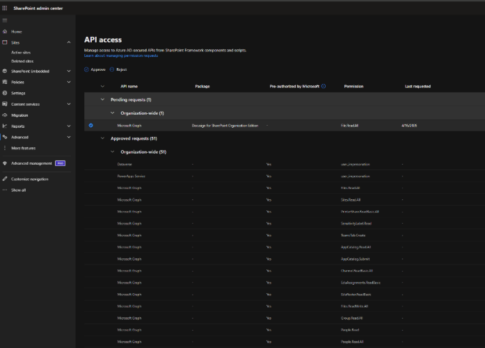 Manual Update of Docusign for SharePoint at Tenant Level