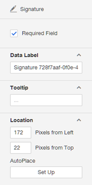 Docusign Field Types
