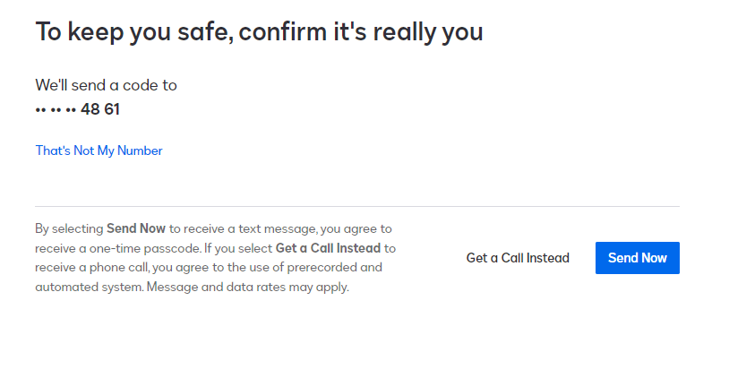 The Recipient Phone Authentication Experience