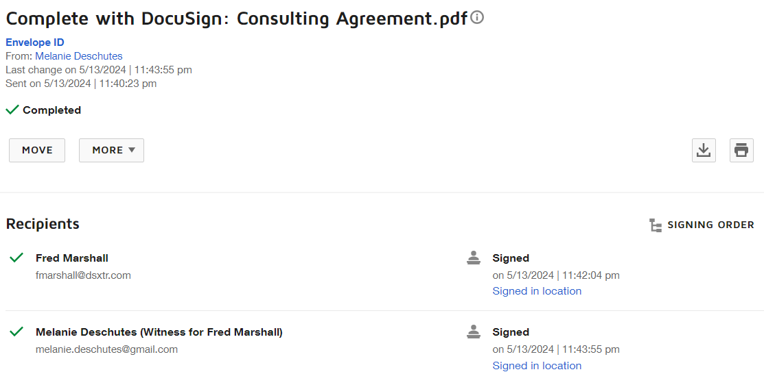 How Witness Signing Works