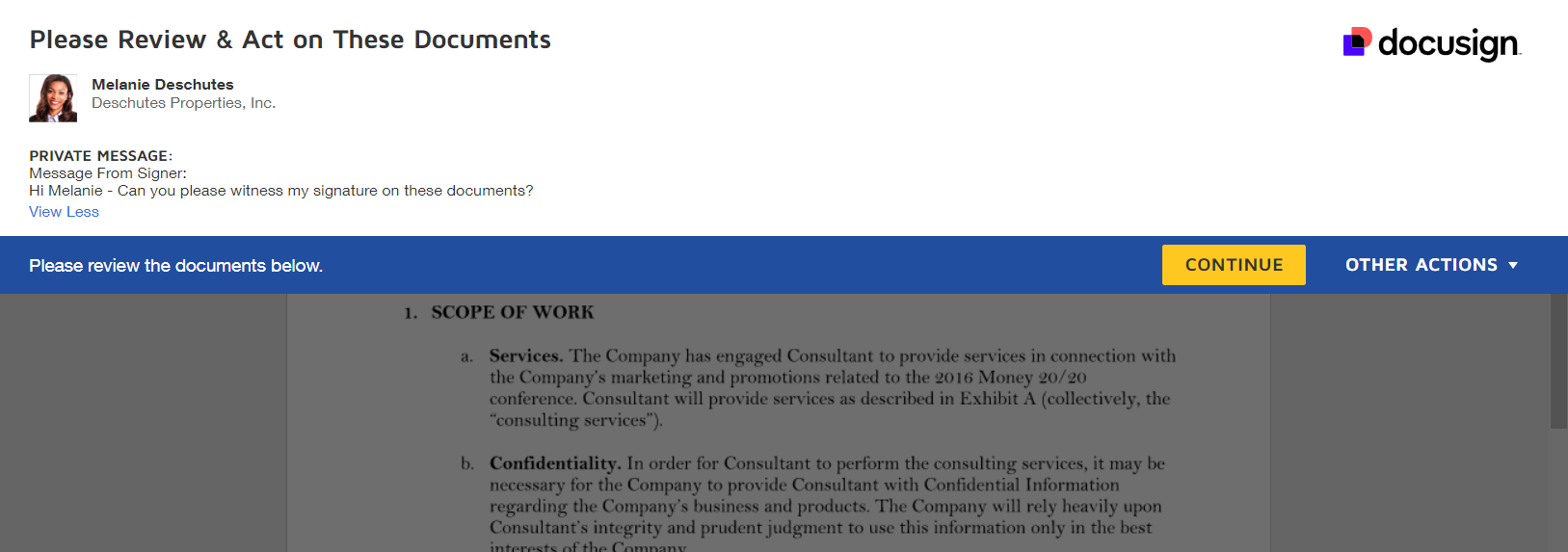 How Witness Signing Works