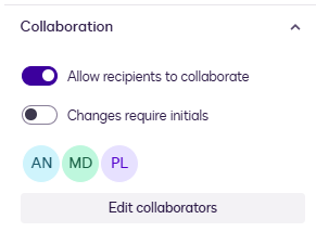 Set up a Collaborative Field