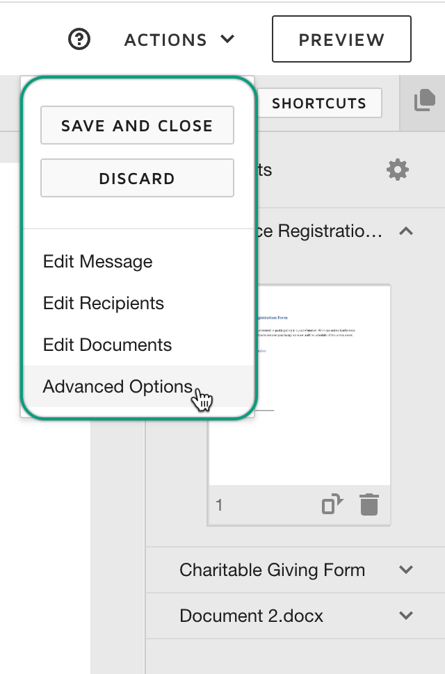 Set Document Visibility