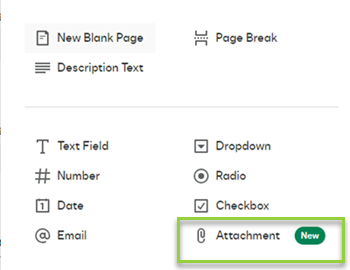 Add or Edit Properties for a Web Forms Attachment Field
