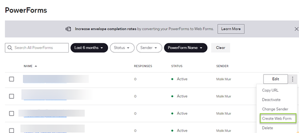 Differences Between Web Forms and PowerForms