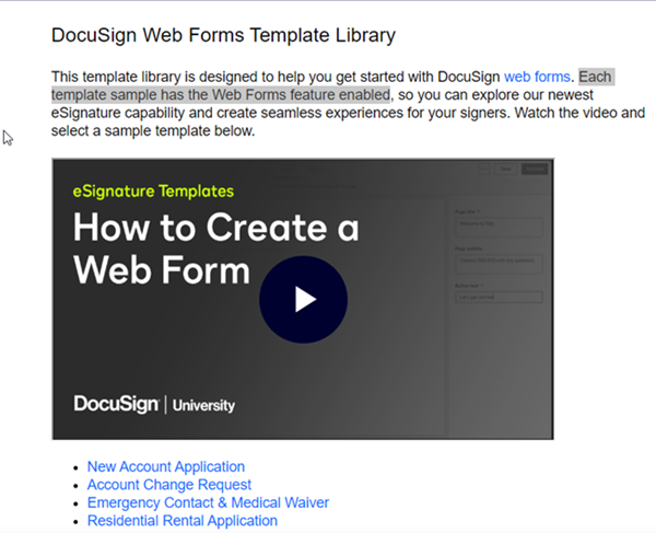 Build a New Web Form