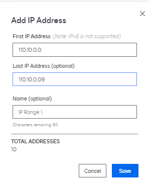 Configure Approved Docusign IP Addresses