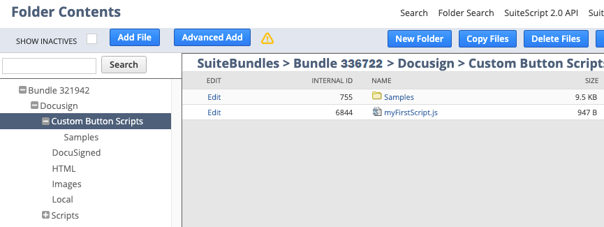 Add a Custom Button with Code