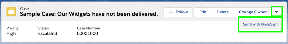 Add Salesforce Files to a Standard Send With DocuSign Envelope Add Salesforce Files to a Standard Send With DocuSign Envelope
