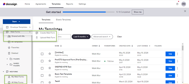 Build a New Web Form