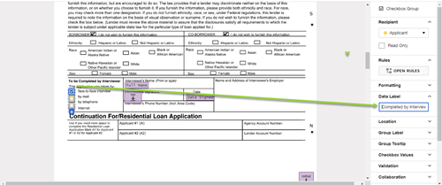 Create Clear Data Labels on the Template