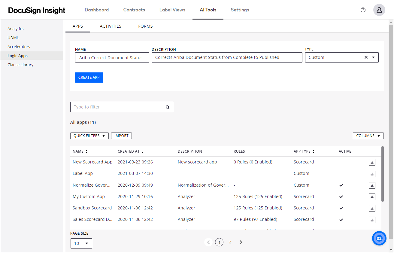 Create an Insight Logic App to Correct the SAP Ariba Document Status ...