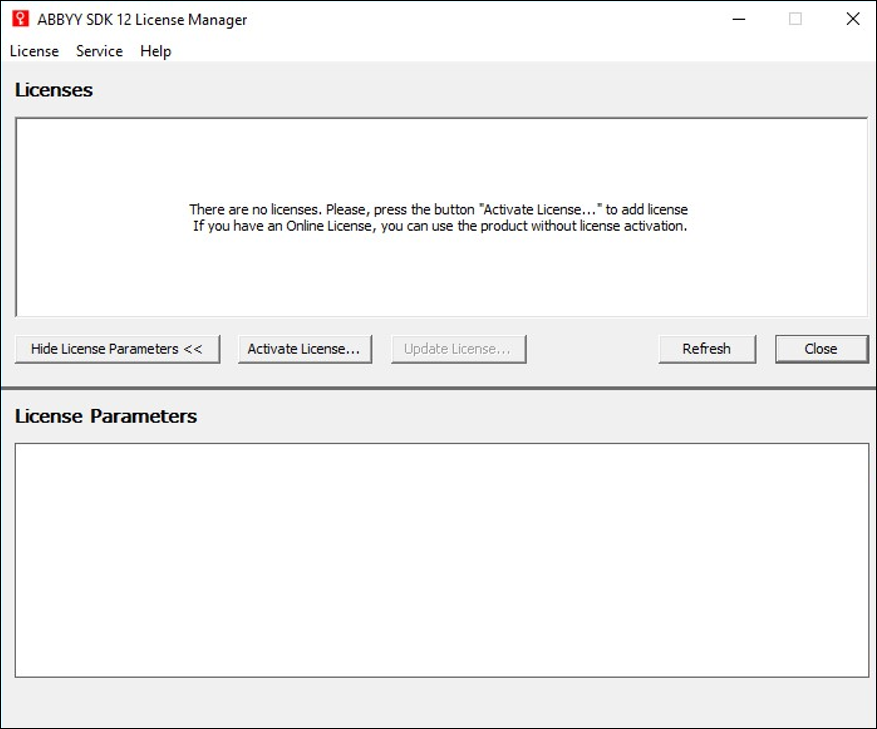 Post-Installation: Setup License Server and Activate OCR License