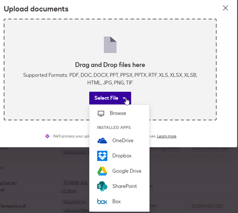 Access Docusign Apps