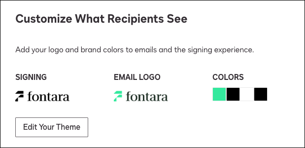 Add Custom Logos and Specify Brand Colors