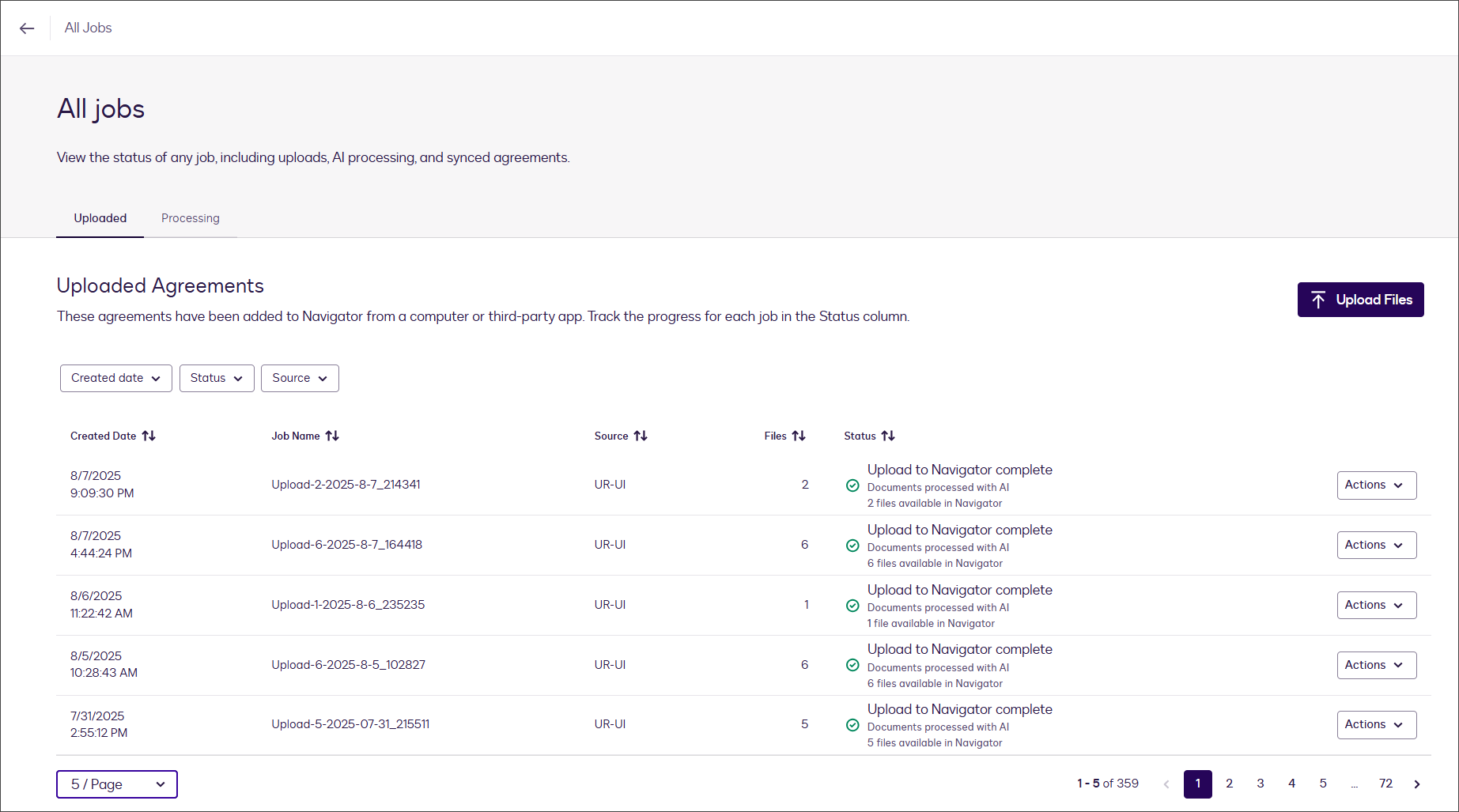 Bulk Upload Documents and Set Access Controls