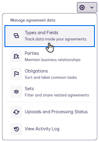 Create a Custom Agreement Type