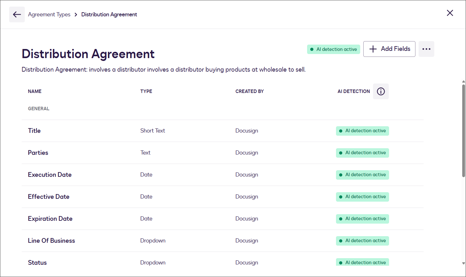 Create a Custom Agreement Type