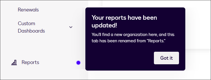 Custom Dashboards and Reports