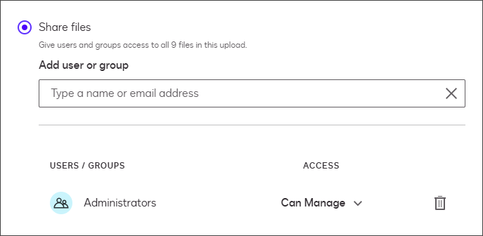 Bulk Upload Documents and Set Access Controls