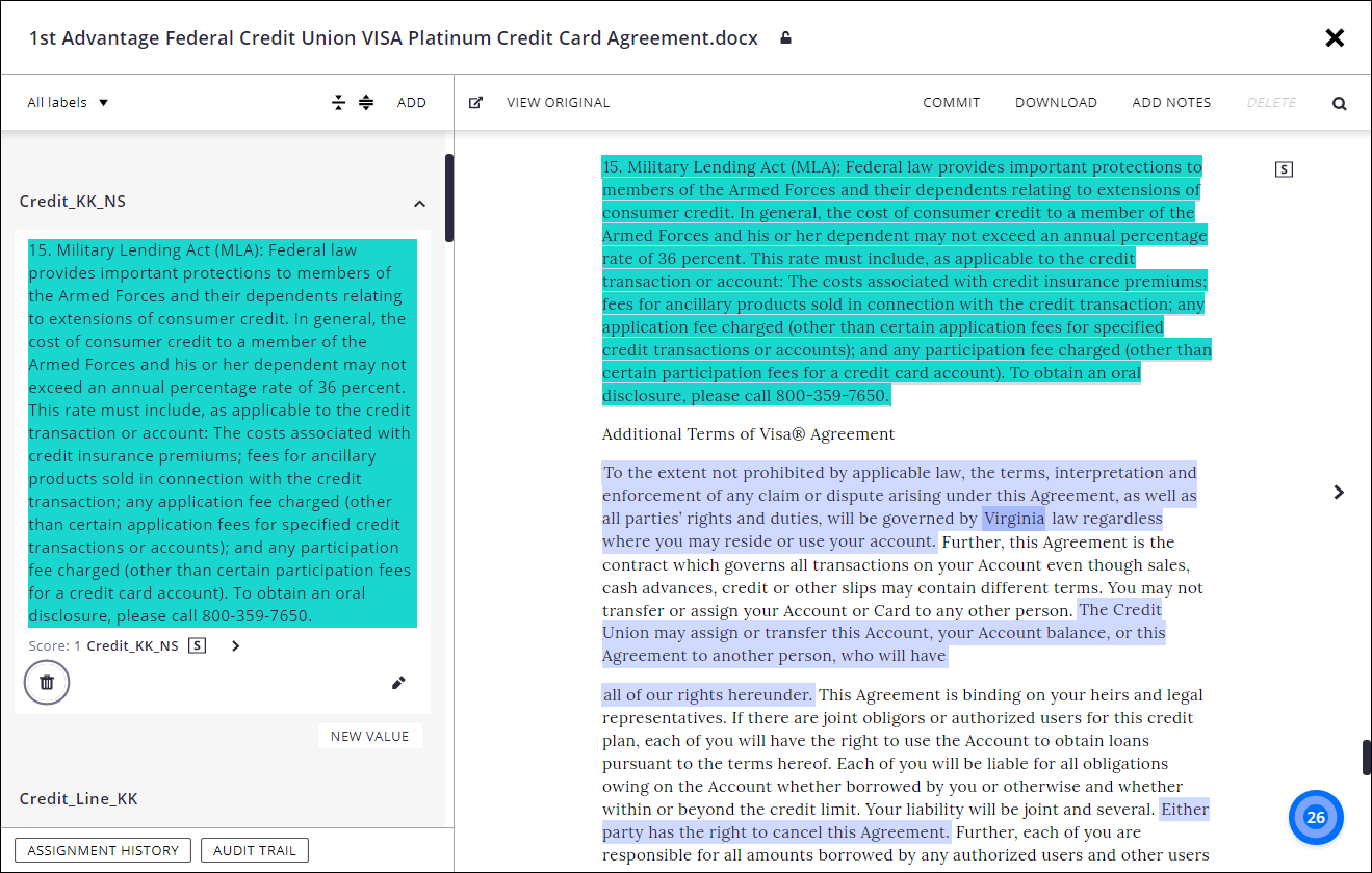 System Extraction Policies