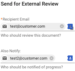 Send for External Review