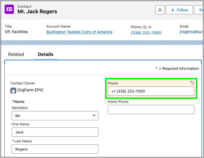 Supported Maestro for Salesforce Field Types
