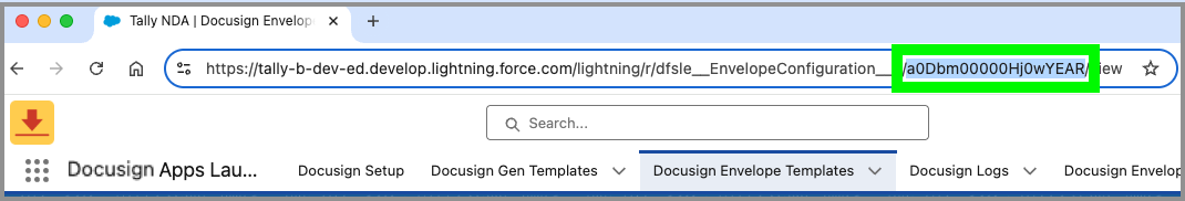 Add a Send with Docusign Action to a Salesforce Flow