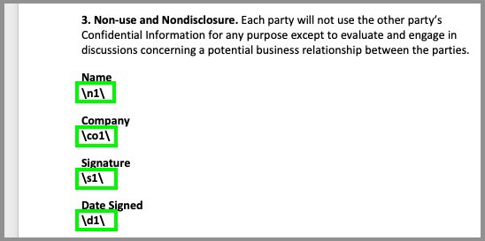 Use Document Custom AutoPlace Fields