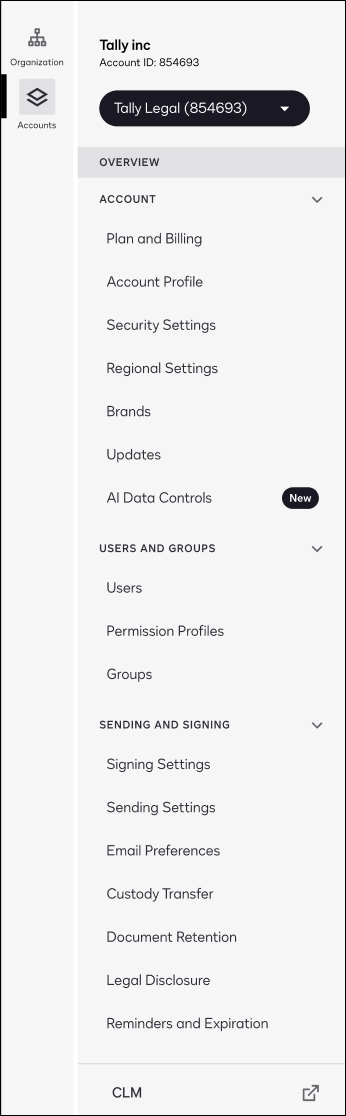 Docusign Admin and Docusign eSignature Settings UI Changes: August 2024 FAQ
