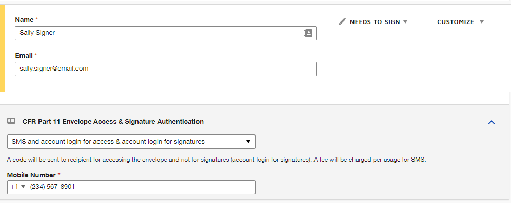Authentication Methods for Part 11 Signers