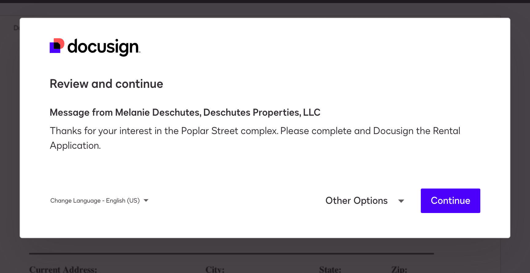 The Signing Experience