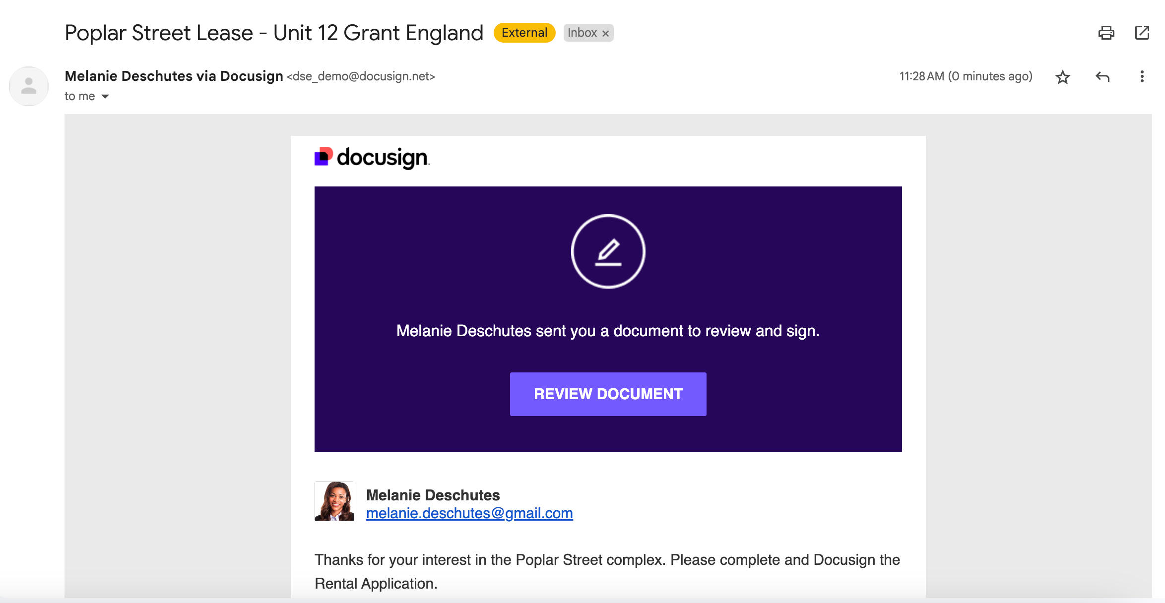 The Signing Experience