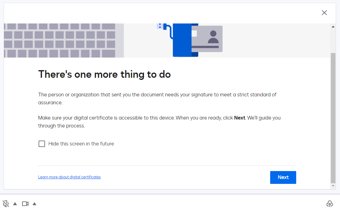 Perform Remote Online Notarization, Step 4: Direct Signing and Notarize ...