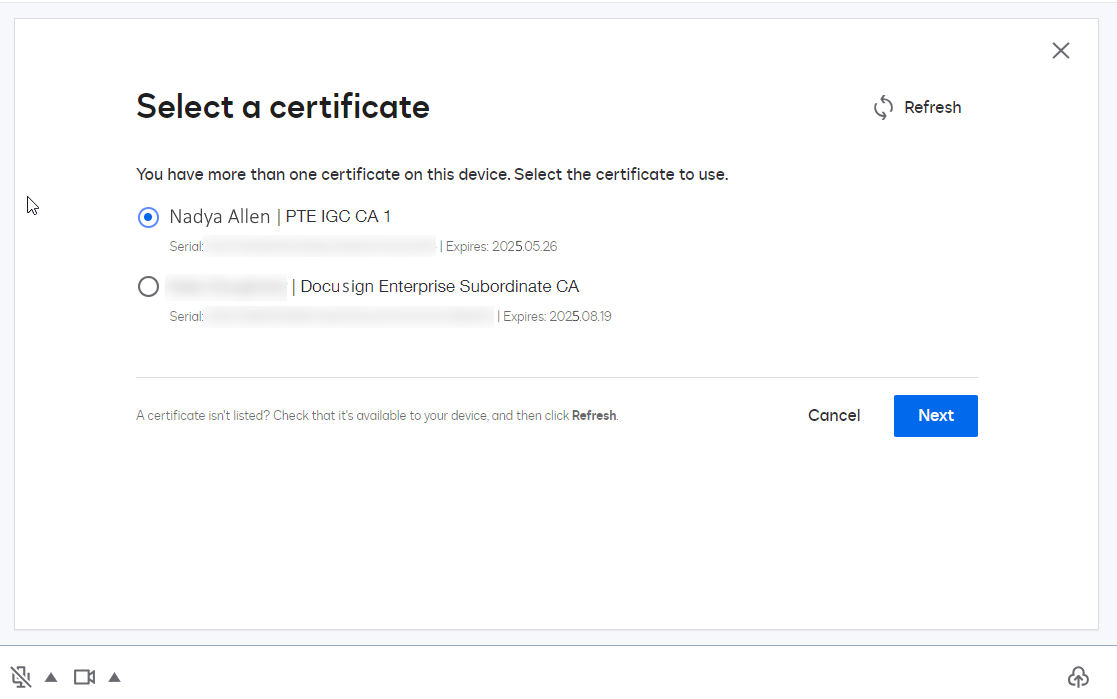 Perform Remote Online Notarization, Step 4: Direct Signing and Notarize ...