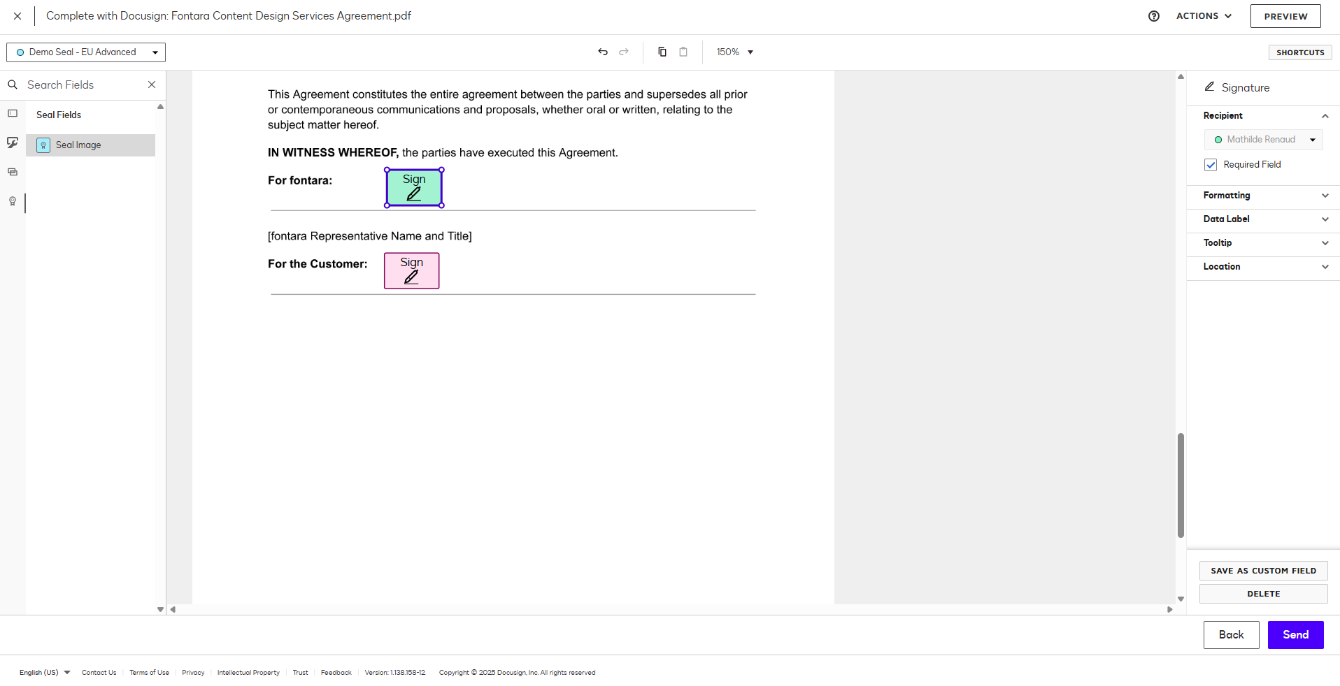 Add a Seal to a Document