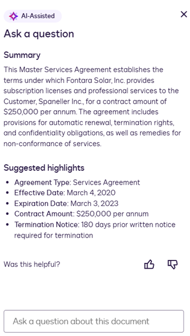Use Docusign AI-Assisted Signing Features