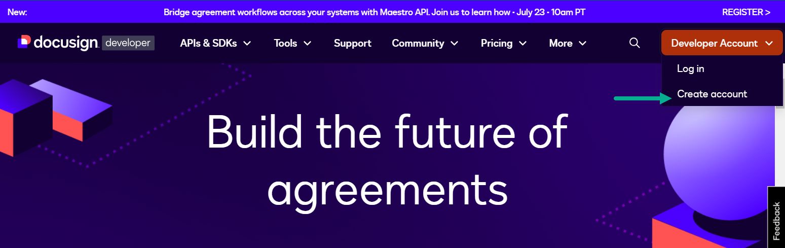 Try Maestro for Free in a Developer Demo Account