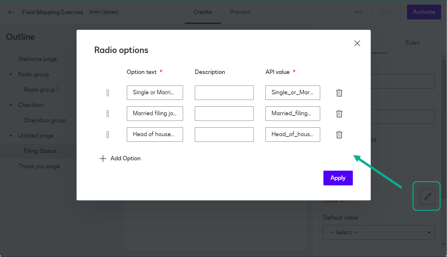 Mapping Data From Web Forms