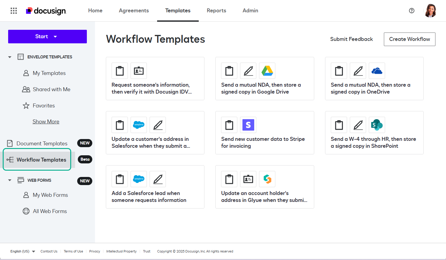 Maestro Workflow Templates