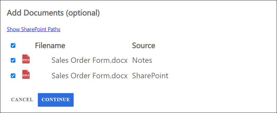 Send an Envelope for Signature