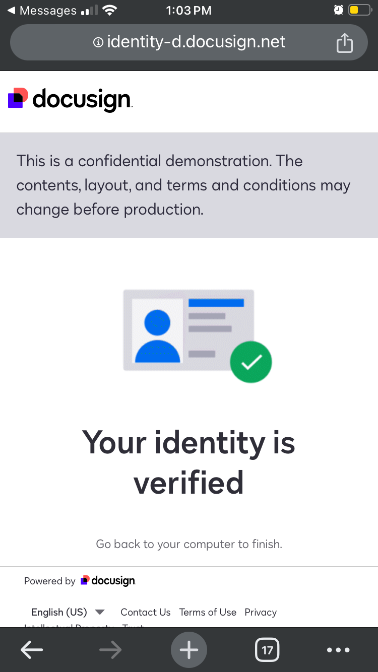 Sign with Remote Notarization, Step 2: Verify Your Identity - Automated ...